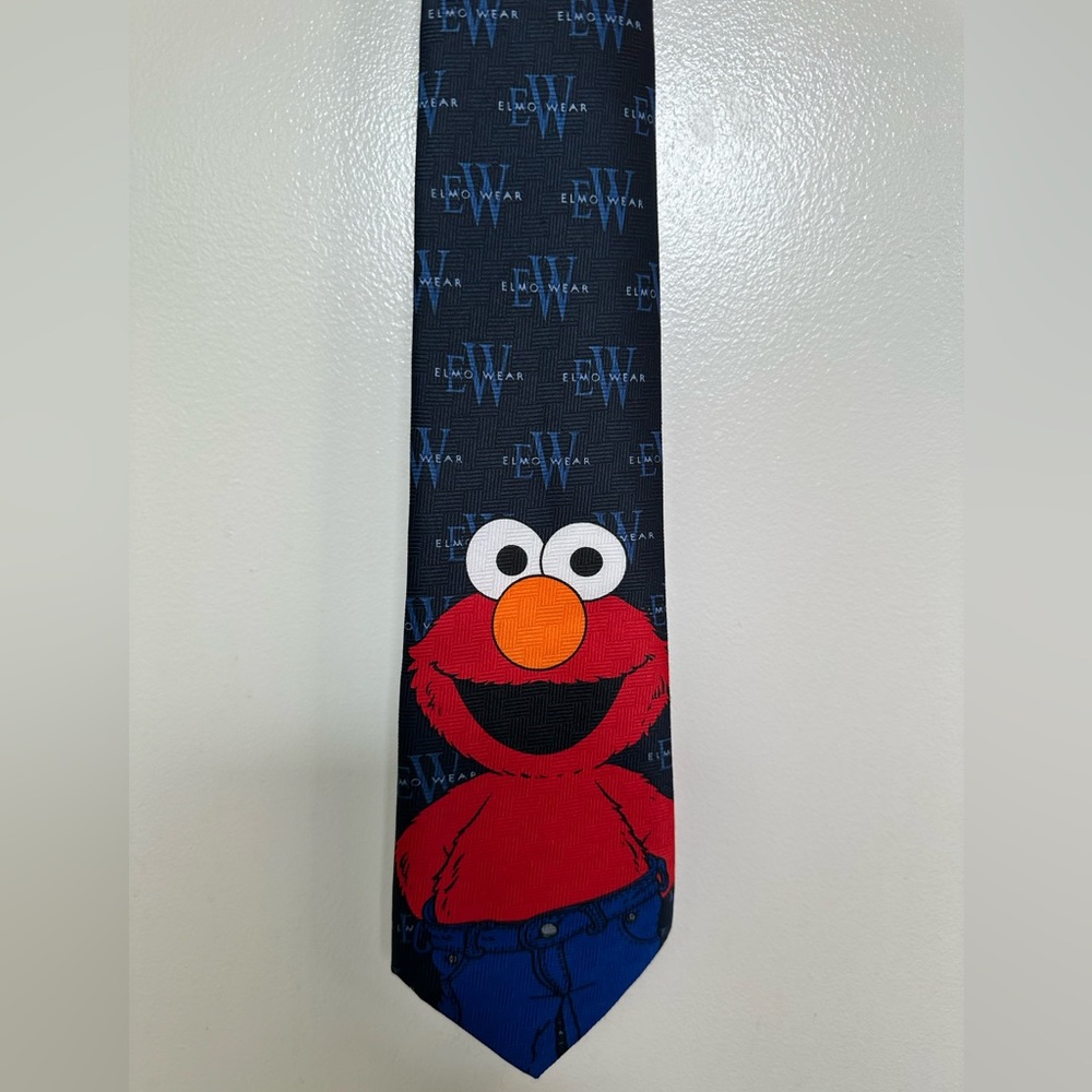 ‘90s Calvin Klein Parody Elmo Tie - Gem